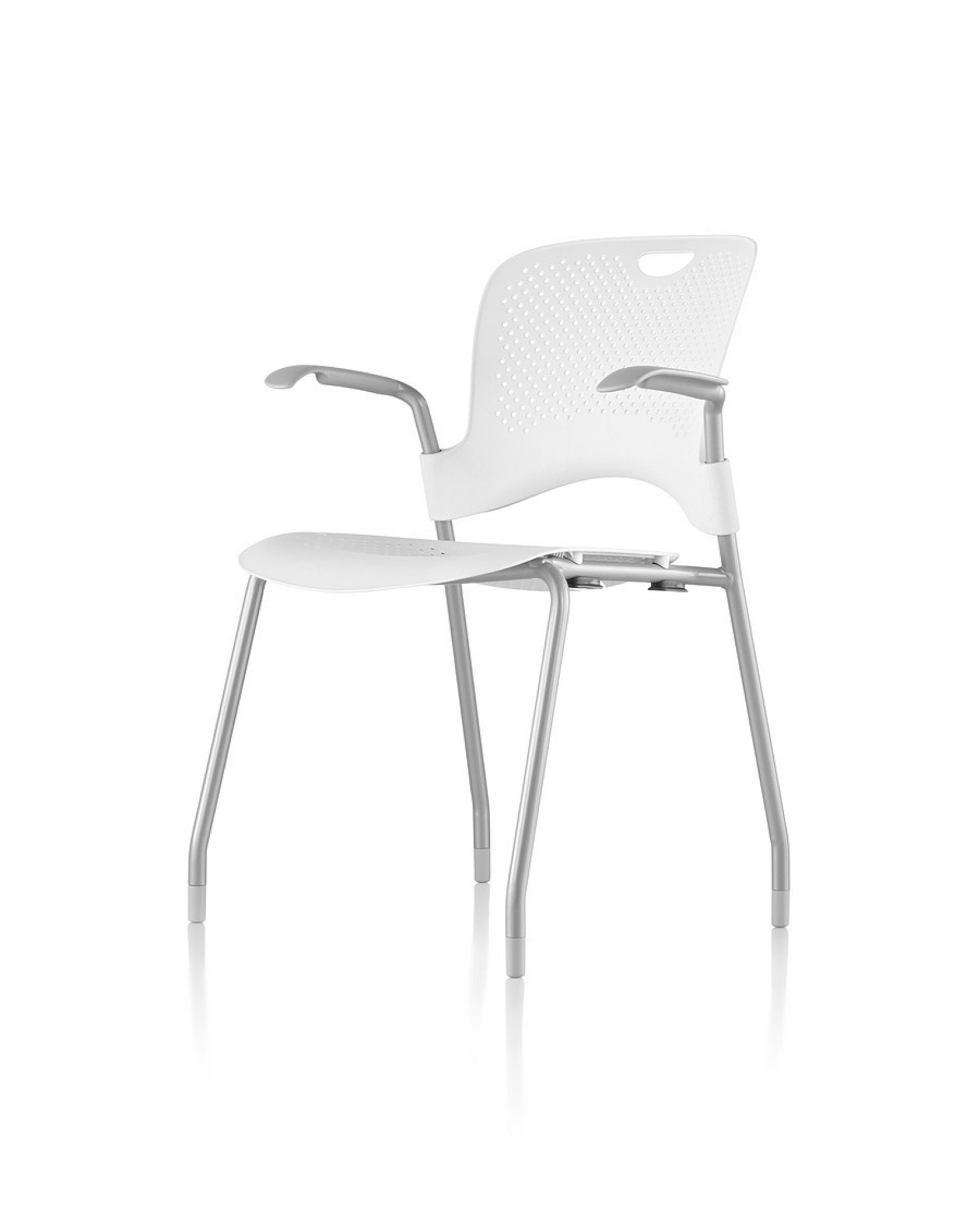 Pigott | Caper Stacking Chairs are lightweight—the armless version…